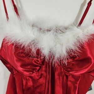 Bay Studio | Intimates & Sleepwear | Babydoll Red Satin Silky Lingerie ...
